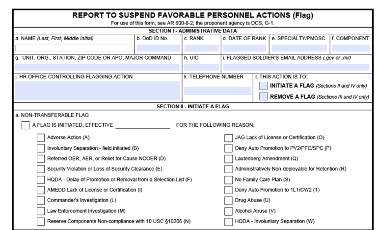 DA FORM 268 Fillable - Army Pubs 268 PDF | DA Forms 2026