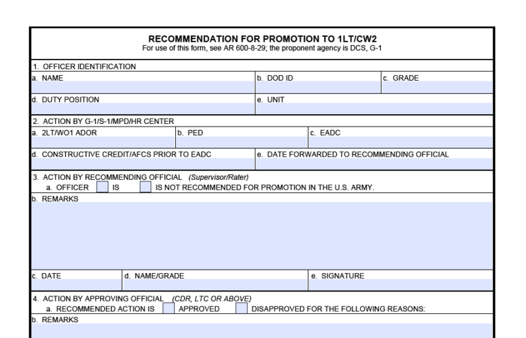 DA FORM 78 Fillable - Army Pubs 78 PDF | DA Forms 2025
