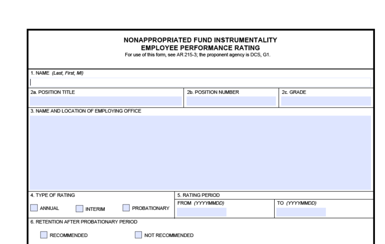 DA FORM 3612 Fillable - Army Pubs 3612 PDF | DA Forms 2025