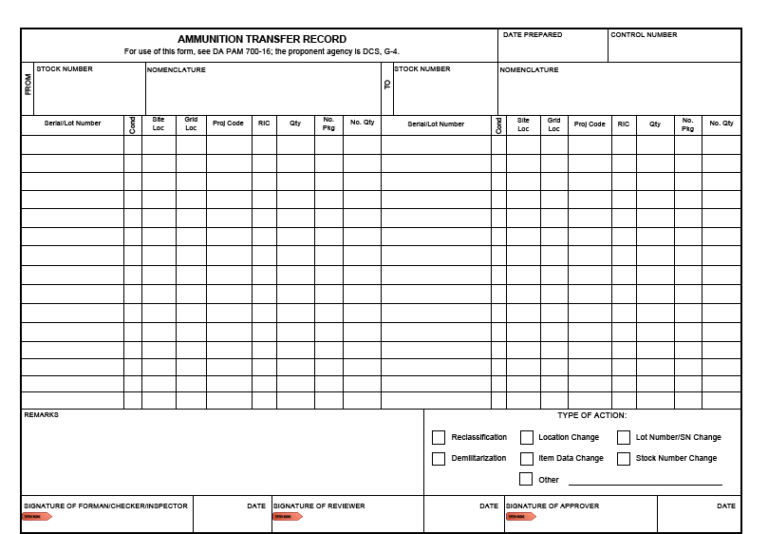 DA FORM 4508 Fillable - Army Pubs 4508 PDF | DA Forms 2025
