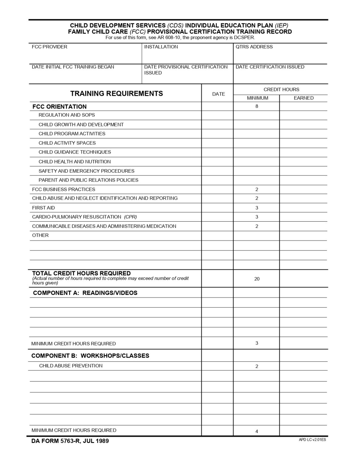 DA FORM 5763-R Fillable - Army Pubs 5763-R PDF | DA Forms 2026